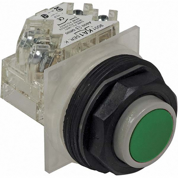 Schneider Electric - Push-Button Switch: 30 mm Mounting Hole Dia ...