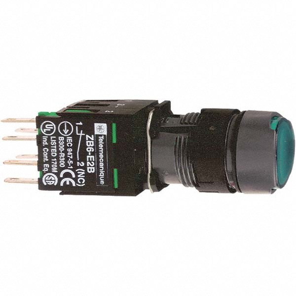 Schneider Electric - Push-Button Switch: 16 mm Mounting Hole Dia ...