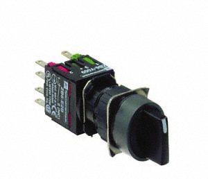 Schneider Electric - Selector Switch: Maintained (MA), Black | MSC Direct