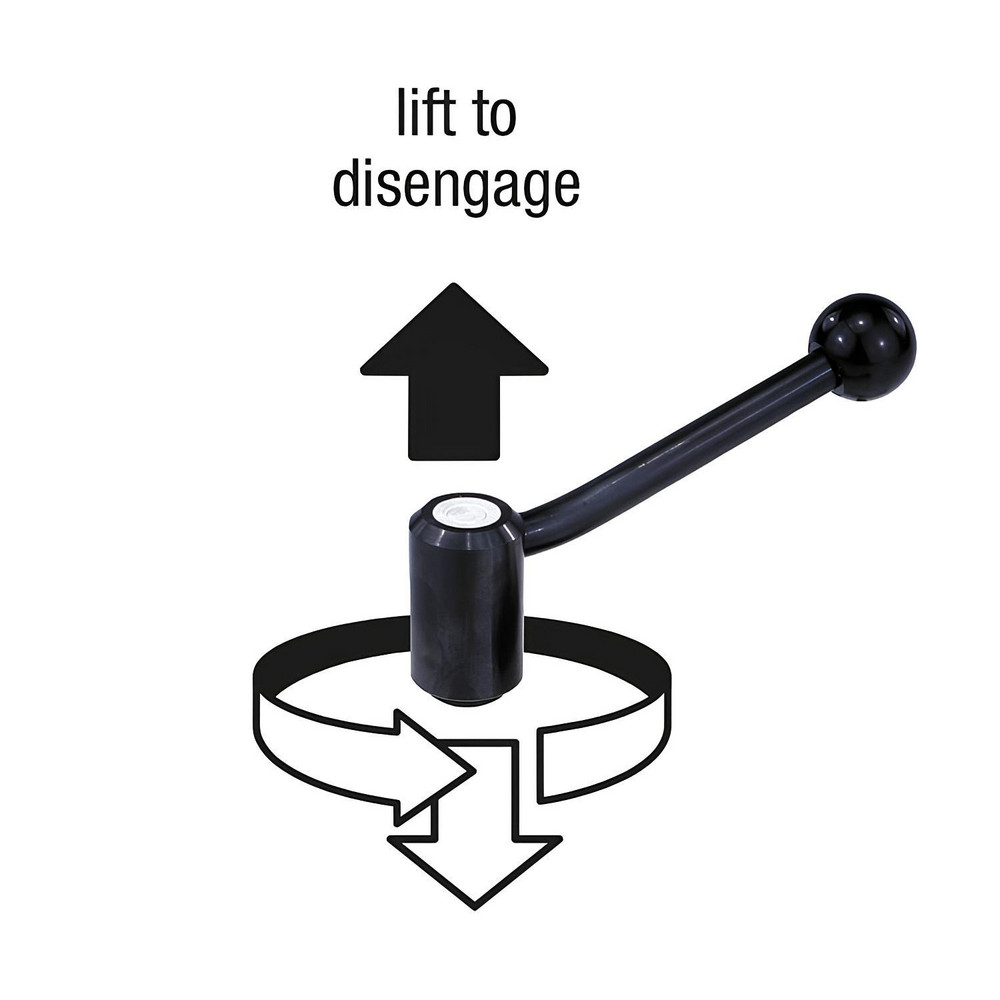 KIPP - Adjustable Clamping Handle: Adjustable Tension Lever, 5/16-18 ...