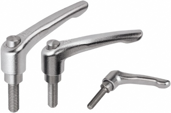 KIPP - Adjustable Clamping Handle: Adjustable, M10x1.5 Thread ...