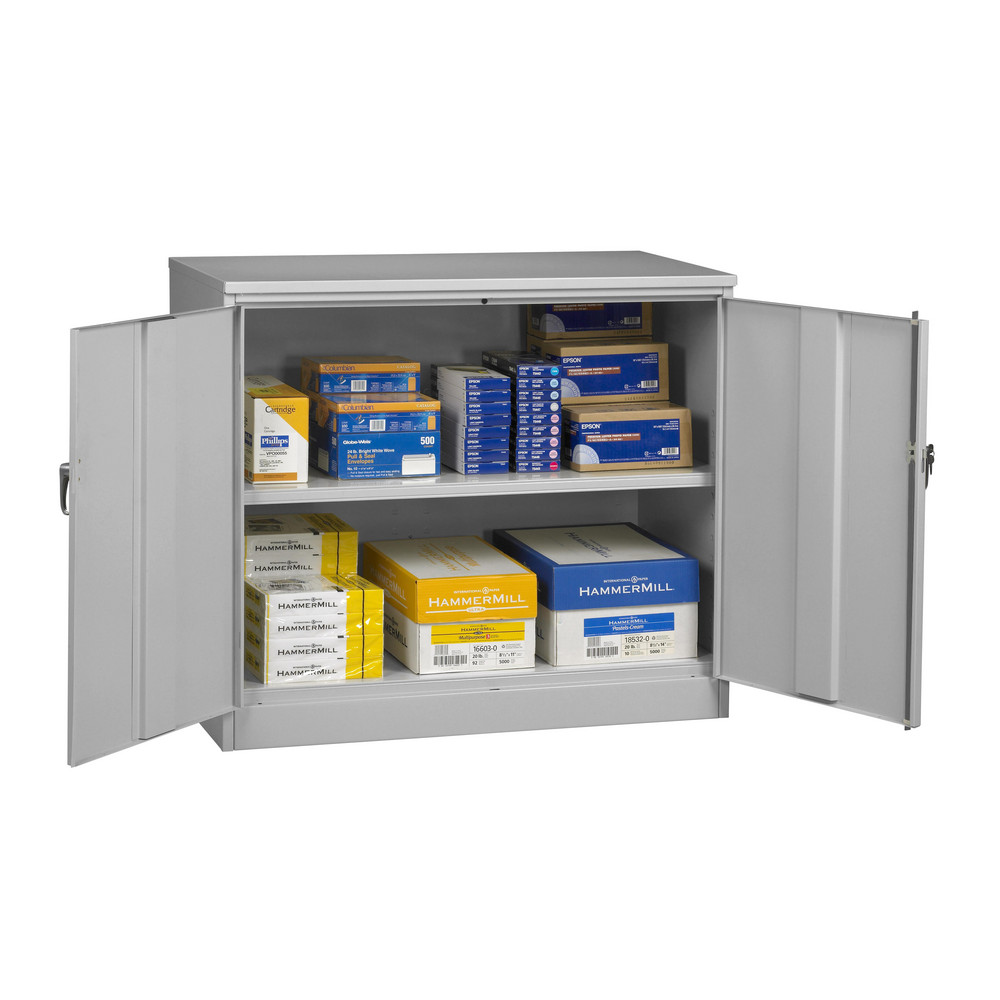 Tennsco - Steel Storage Cabinet: 48" Wide, 18" Deep, 42" High | MSC Direct
