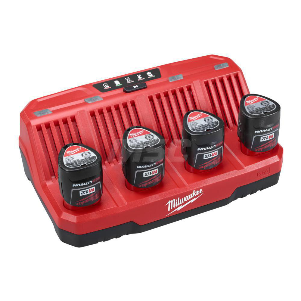 Milwaukee Tool - Power Tool Charger: 12V, Lithium-ion | MSC Direct