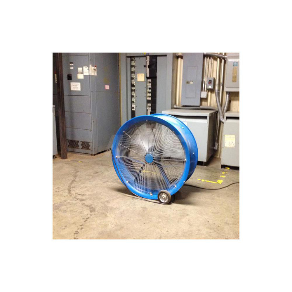 Patterson Fan - 30" Blade 7,500 CFM 1/2 hp Industrial Circulation Fan ...