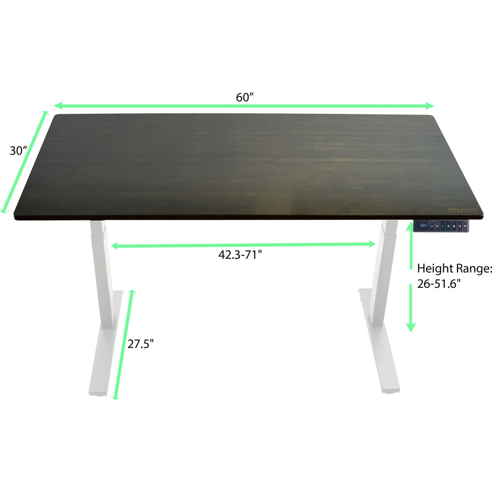 Uncaged Ergonomics - A premium electric adjustable height standing desk ...