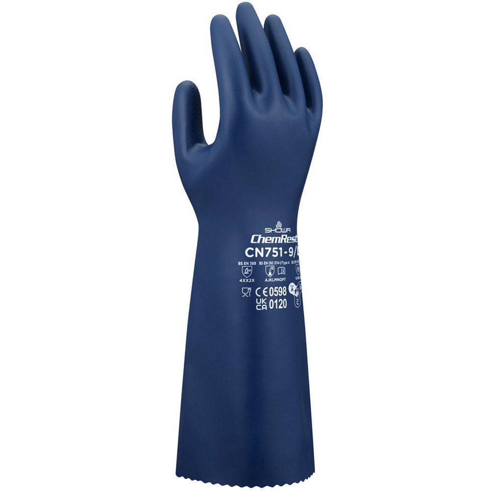 SHOWA - Chemical Resistant Gloves: ChemRest ChemRest, Size Medium, 18. ...