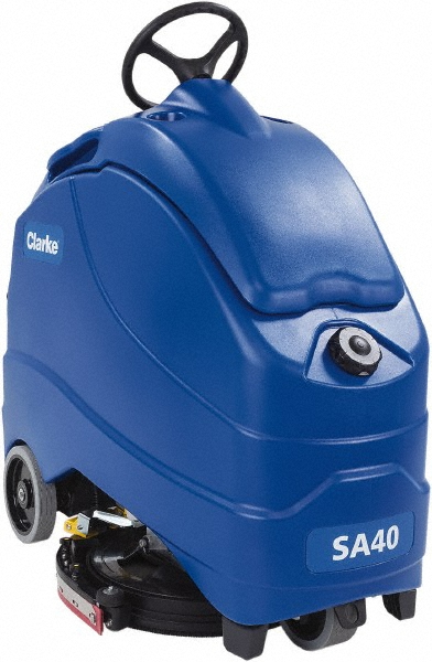 Clarke - SA40 Stand On Auto Scrubber, 20" Cleaning Path, Battery ...