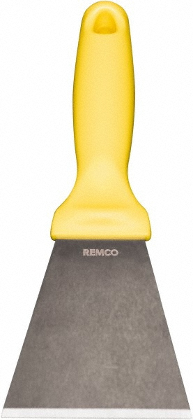 Vikan - Stainless Steel Scraper, 3", Yellow | MSC Direct