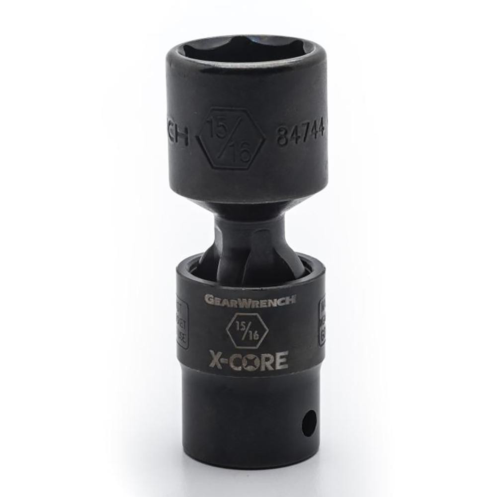 GEARWRENCH - Impact Socket: 1/2" Drive, 15/16" Socket, Hex Drive | MSC ...