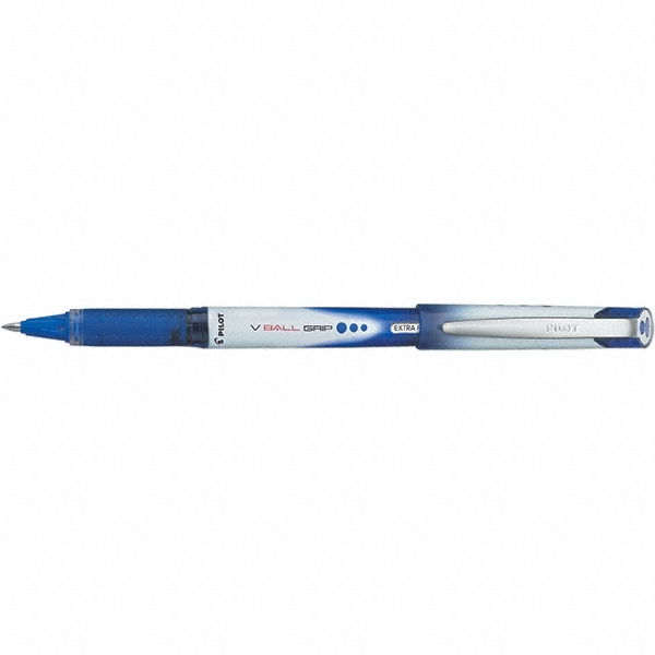 Pilot - Roller Ball Pen: Conical Tip, Blue Ink | MSC Direct