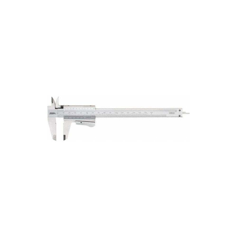 SPI - Vernier Caliper: 0 to 6", 0.001" Accuracy, 0.001" Graduation ...