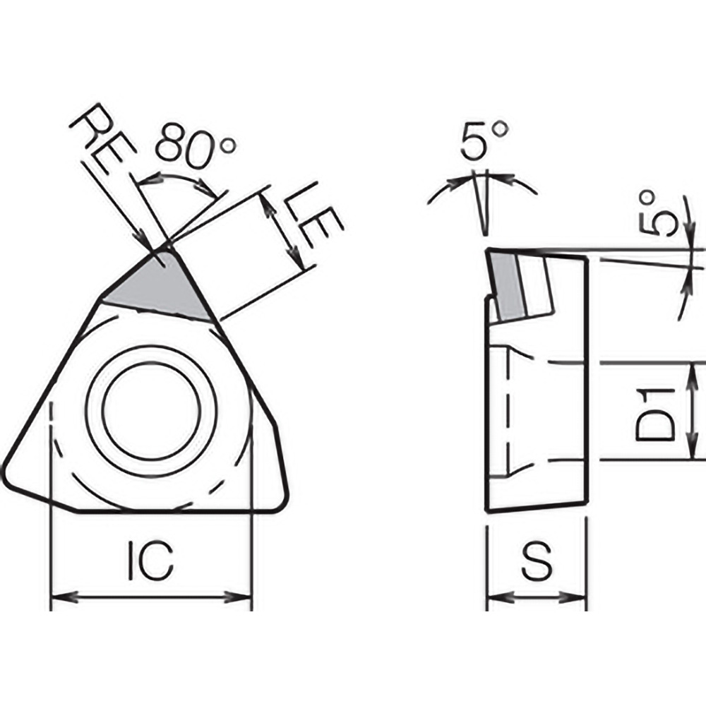 Kyocera - Boring Inserts: Insert Style: WBMT; Insert Size Code: 12105 ...