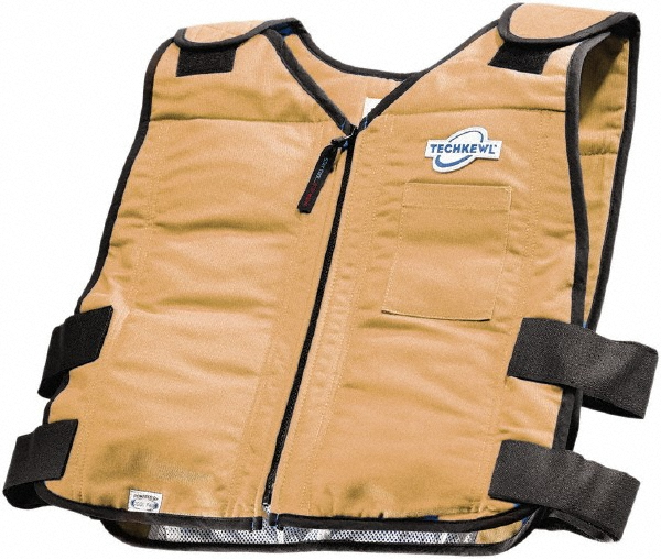 Techniche - Size 2XL, Khaki Cooling Vest | MSC Direct