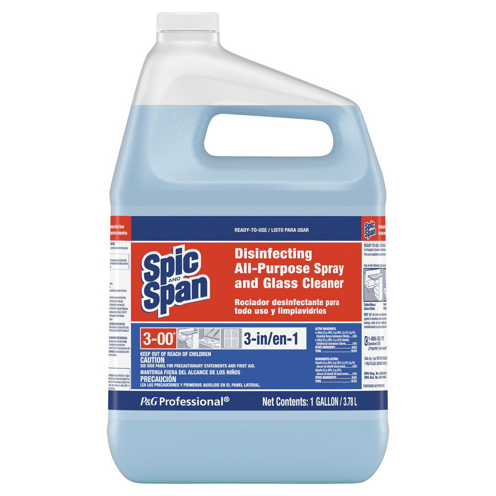 Spic & Span - Disinfectant: 1 gal, Bottle, Disinfectant | MSC Direct