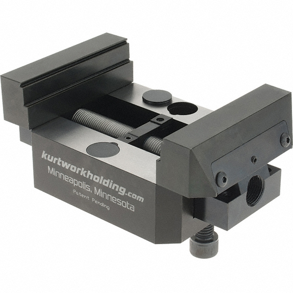 Kurt - 4" Jaw Width, 2.922" High x 5" Long x 4" Wide Vise - 50529908 ...