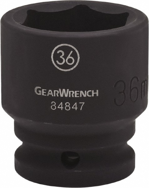 GEARWRENCH - Impact Socket: 3/4" Drive, 42 mm Socket, Hex Drive | MSC ...