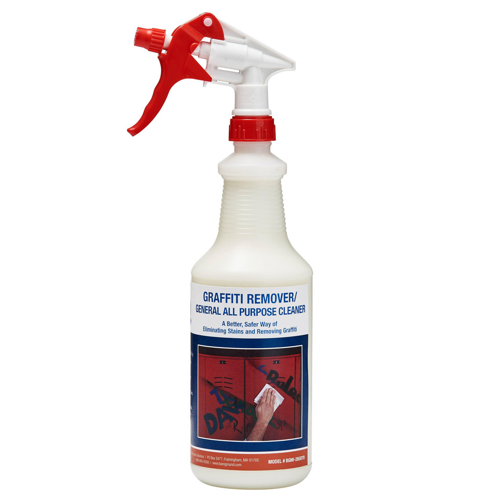 Bare Ground Solutions - Graffiti/Vandal Mark Remover: 28 oz Spray ...