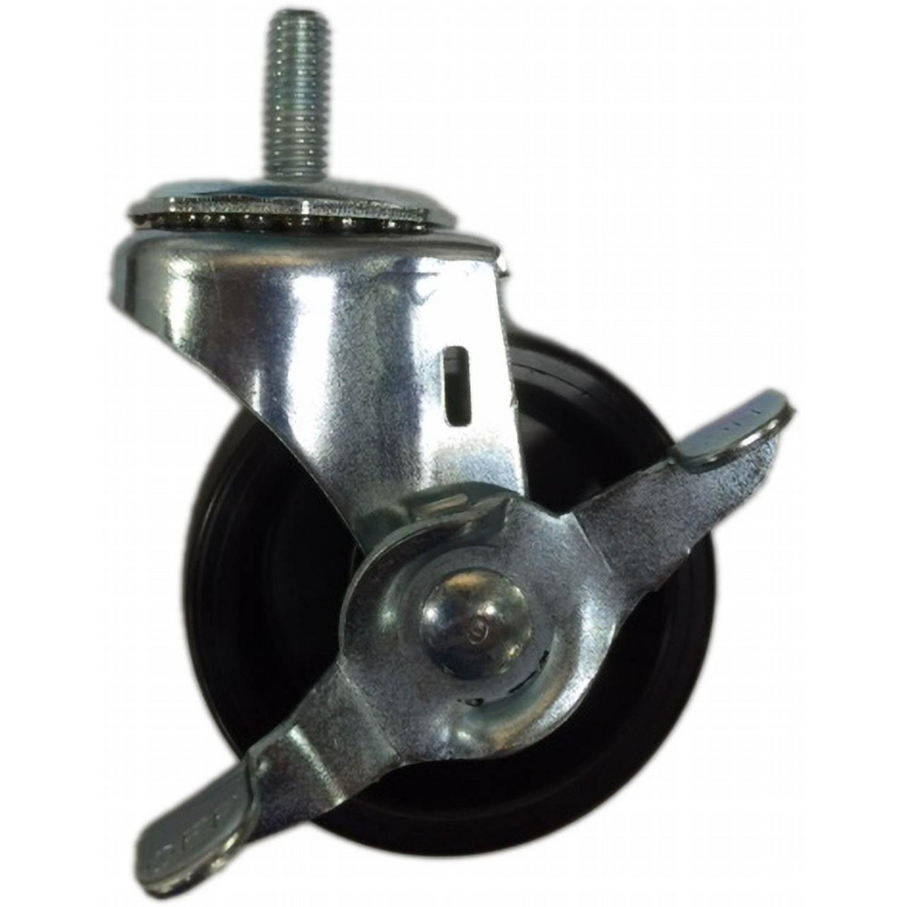 E.R. Wagner - 3" Diam x 1-1/4" Wide x 3-5/8" OAH Stem Mount Swivel ...