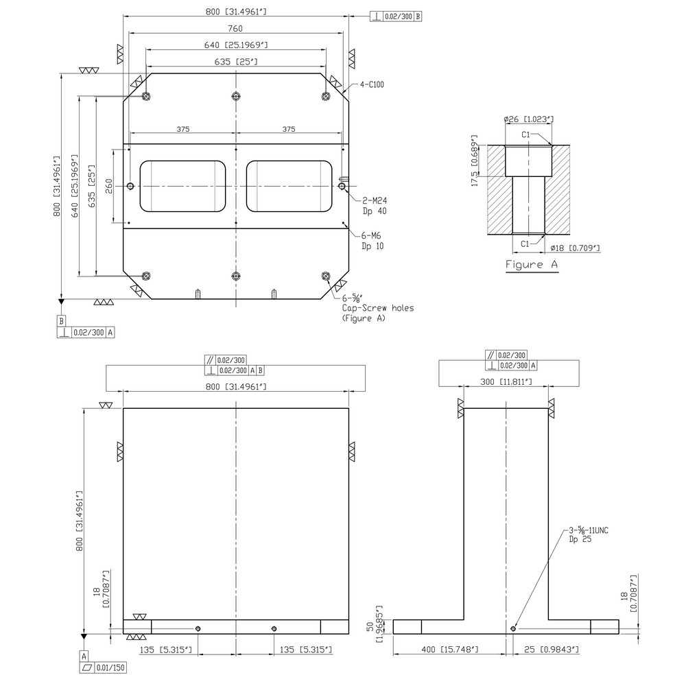 TombstoneCity - Fixture Columns; Column Shape: T-Style; Square Size ...