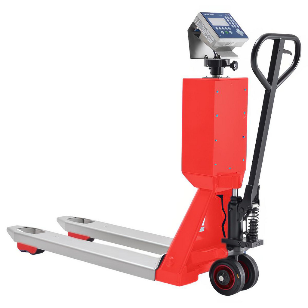 Ravas - Manual Pallet Truck with Scale - FM Certified: 5000 lb Capacity ...