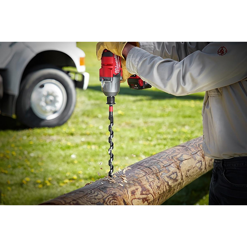 Milwaukee Tool - Auger & Utility Drill Bits: Auger Bit Size: 0.9375 in ...