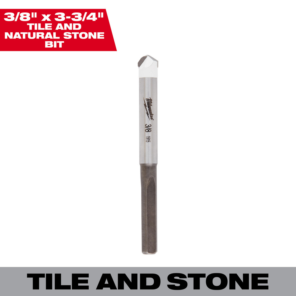 Milwaukee Tool - Tile & Glass Drill Bits: Drill Bit Size: 0.375 in ...