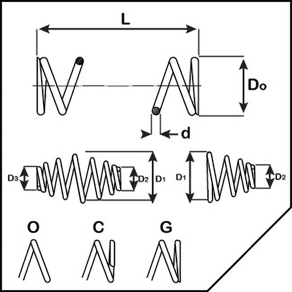 Associated Spring Raymond - Die Spring: Plain | MSC Direct