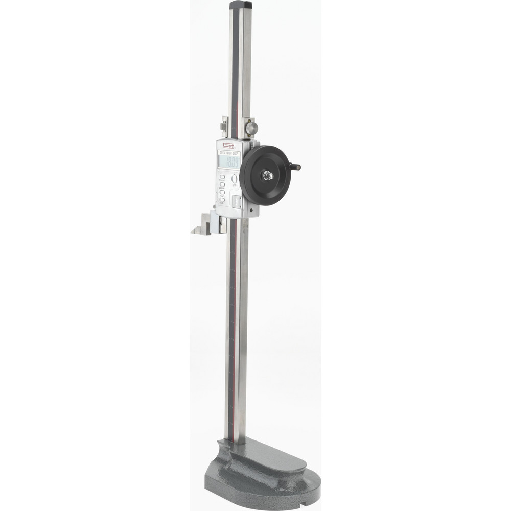 SPI - Electronic Height Gage: 18" Max, 0.0005" Resolution, 0.0100 ...
