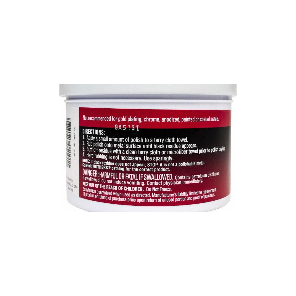 Mothers - Automotive Mag & Aluminum Polish | MSC Direct