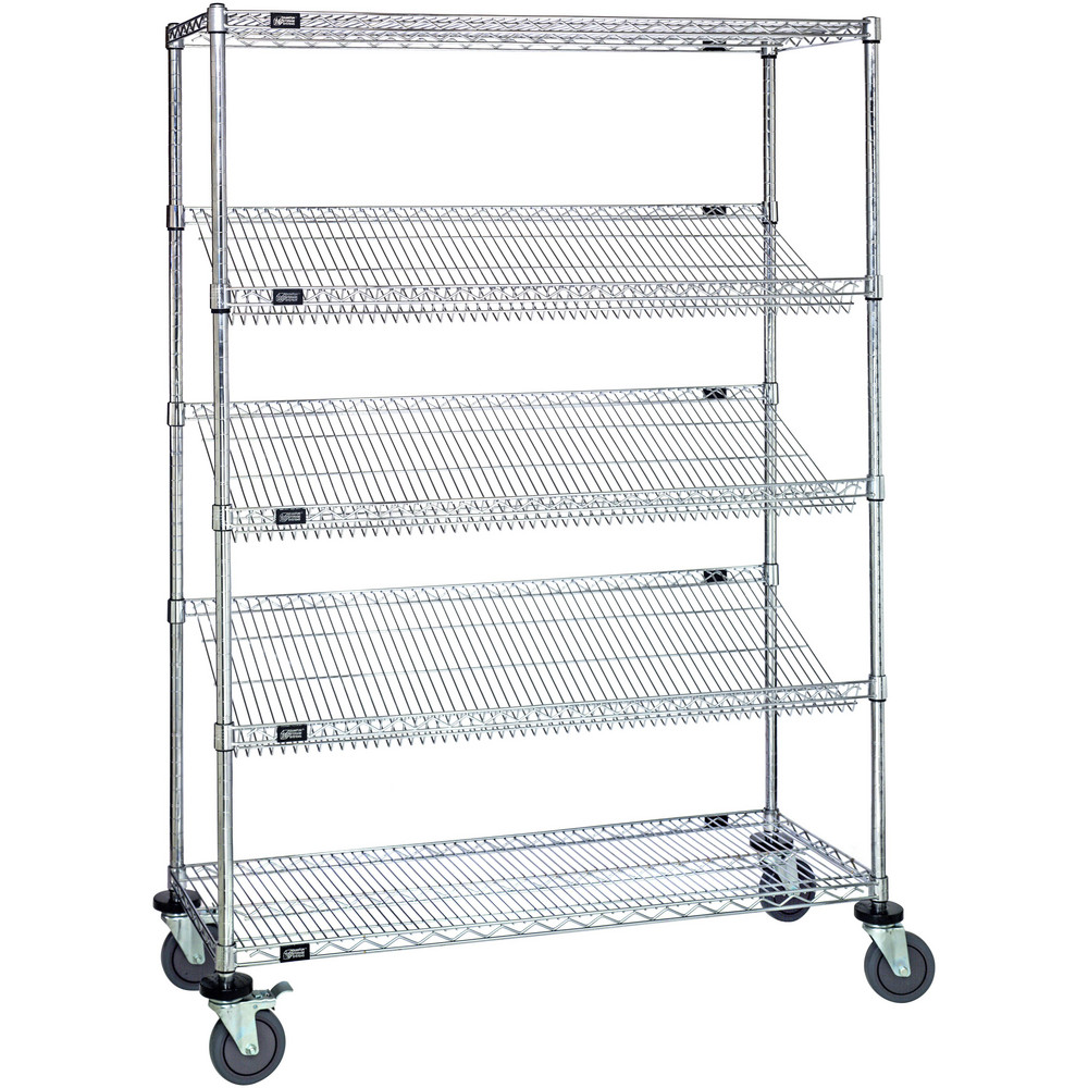 Quantum Storage - Wire Shelving: Shelving Type: Mobile Cart; Starter or ...