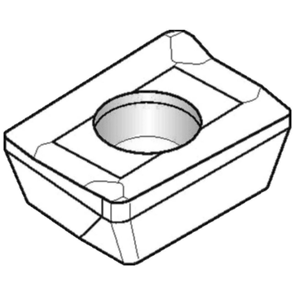Widia - Milling Insert: ANSI BDMT170408ERMS, ISO BDMT170408ERMS, TN6425 ...