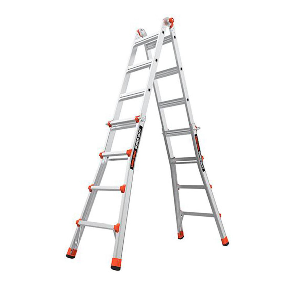 Little Giant Ladder - Multi-Position Ladder: Aluminum, 375 lb Capacity ...