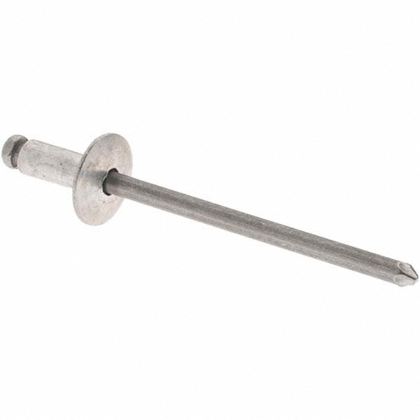Au-Ve-Co Products - Peel Blind Rivet: Dome Head, Aluminum Body, Steel ...