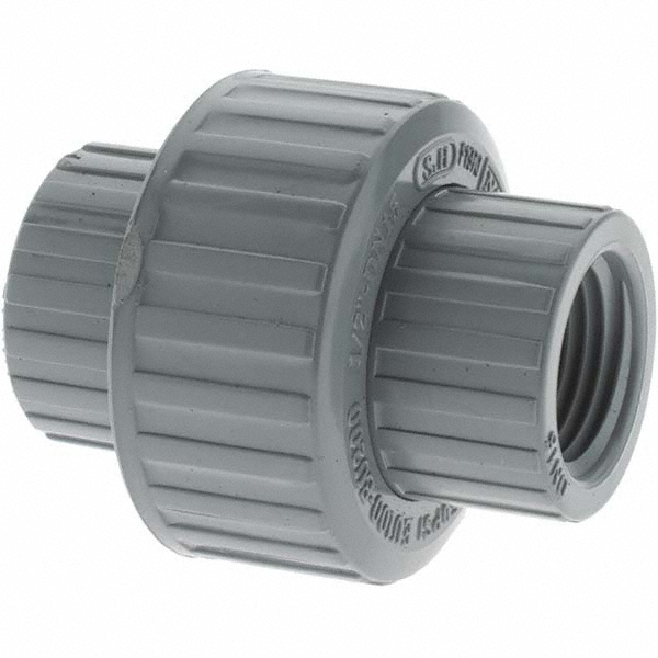 Anvil - 1/2" CPVC Plastic Pipe Union with EPDM O-Ring | MSC Direct