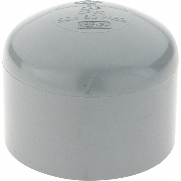 Value Collection - 2" CPVC Plastic Pipe End Cap - 51239861 - MSC ...