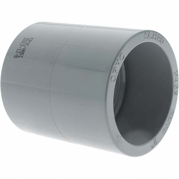 Value Collection - 2" CPVC Plastic Pipe Coupling - 51240166 - MSC ...