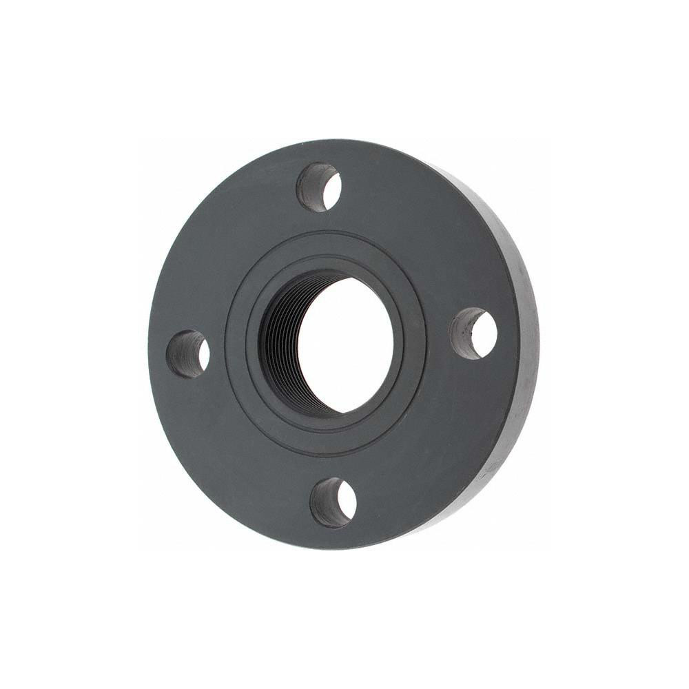 Value Collection - 1-1/2" PVC Plastic Pipe Flange (One Piece) | MSC ...