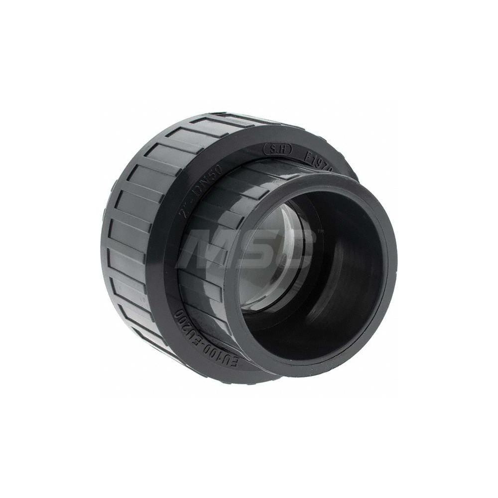 Value Collection - 2" PVC Plastic Pipe Union with EPDM O-Ring ...