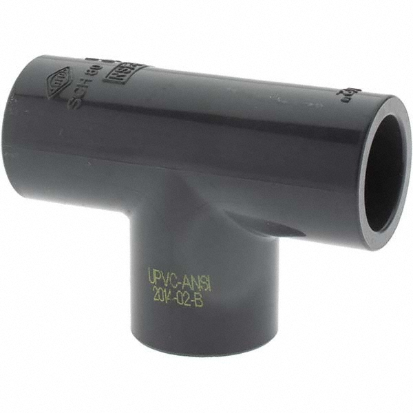 Value Collection - 1/2" PVC Plastic Pipe Tee - 51240778 - MSC ...
