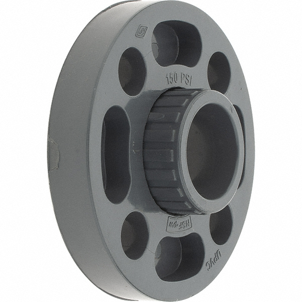 Value Collection - 1" PVC Plastic Pipe Flange (One Piece) - 51240836 ...