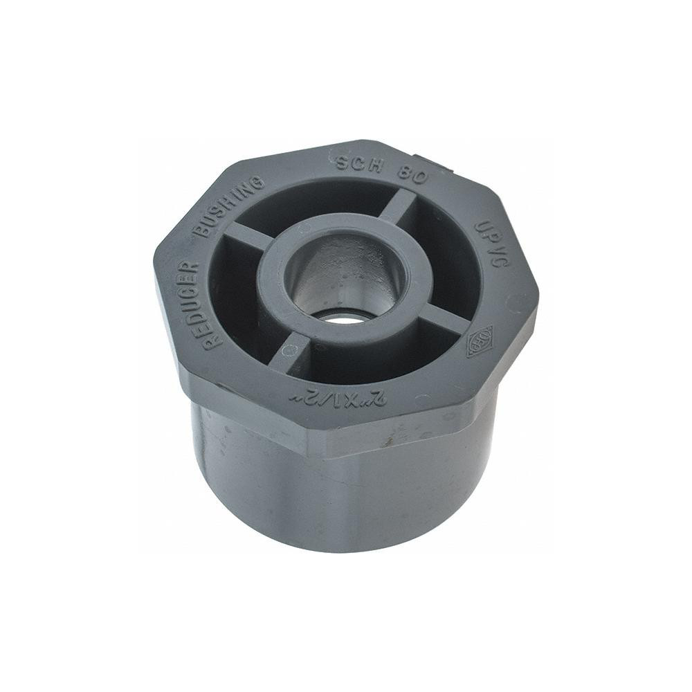 Value Collection - 2 x 1/2" PVC Plastic Pipe Bushing | MSC Direct
