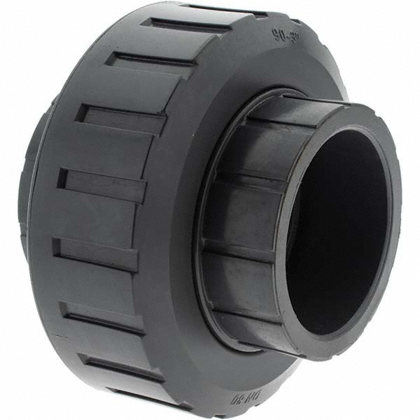 Value Collection - 3" PVC Plastic Pipe Union with EPDM O-Ring ...