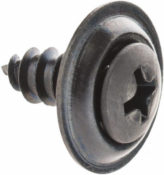Au-Ve-Co Products - Sheet Metal Screw: #10, Oval Head, Phillips Drive ...