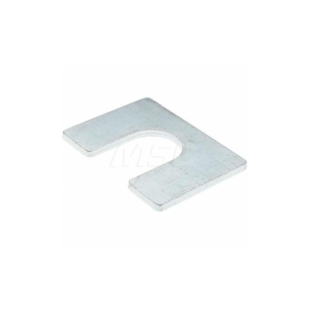 Au-Ve-Co Products - Metal Shim Stock: Slotted, 0.1250" Thick, 2" Wide ...