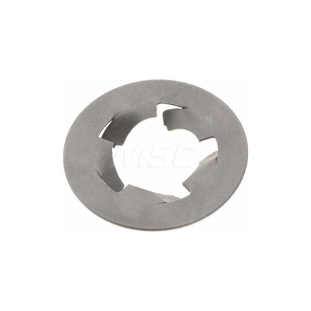 Au-Ve-Co Products - 5/16" Screw, 5/8" OD Spring Steel Push Nut | MSC Direct
