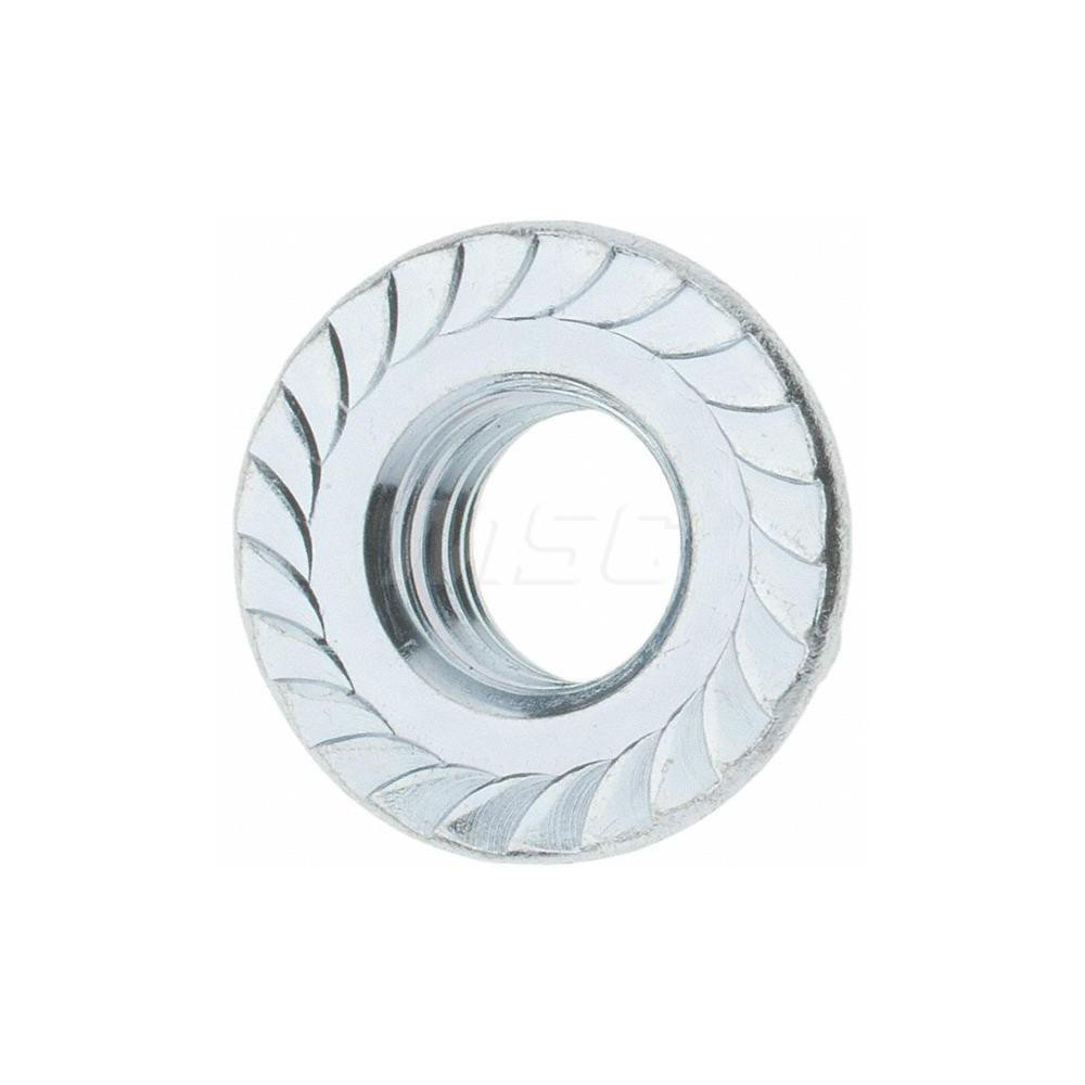 Value Collection - 3/8-16, 3/4" Flange Dia, Serrated Flange Nut | MSC ...
