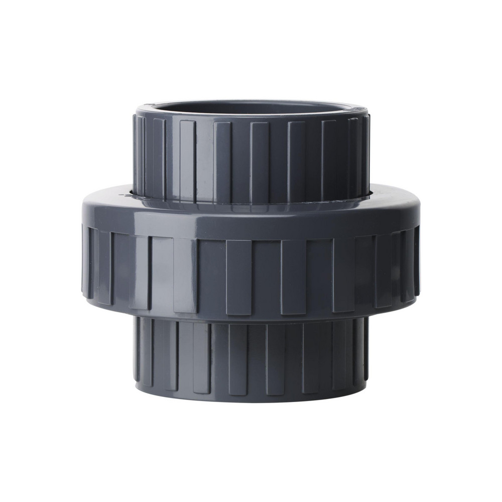 Value Collection - 1-1/2" PVC Plastic Pipe Union with EPDM O-Ring | MSC ...