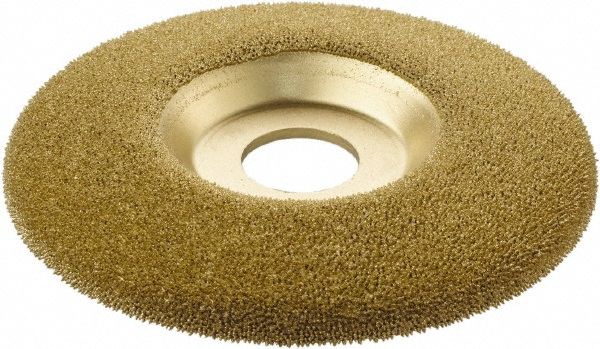 KUTZALL - Depressed-Center Wheel: Type 27, 4-1/2" Dia, 7/8" Hole ...