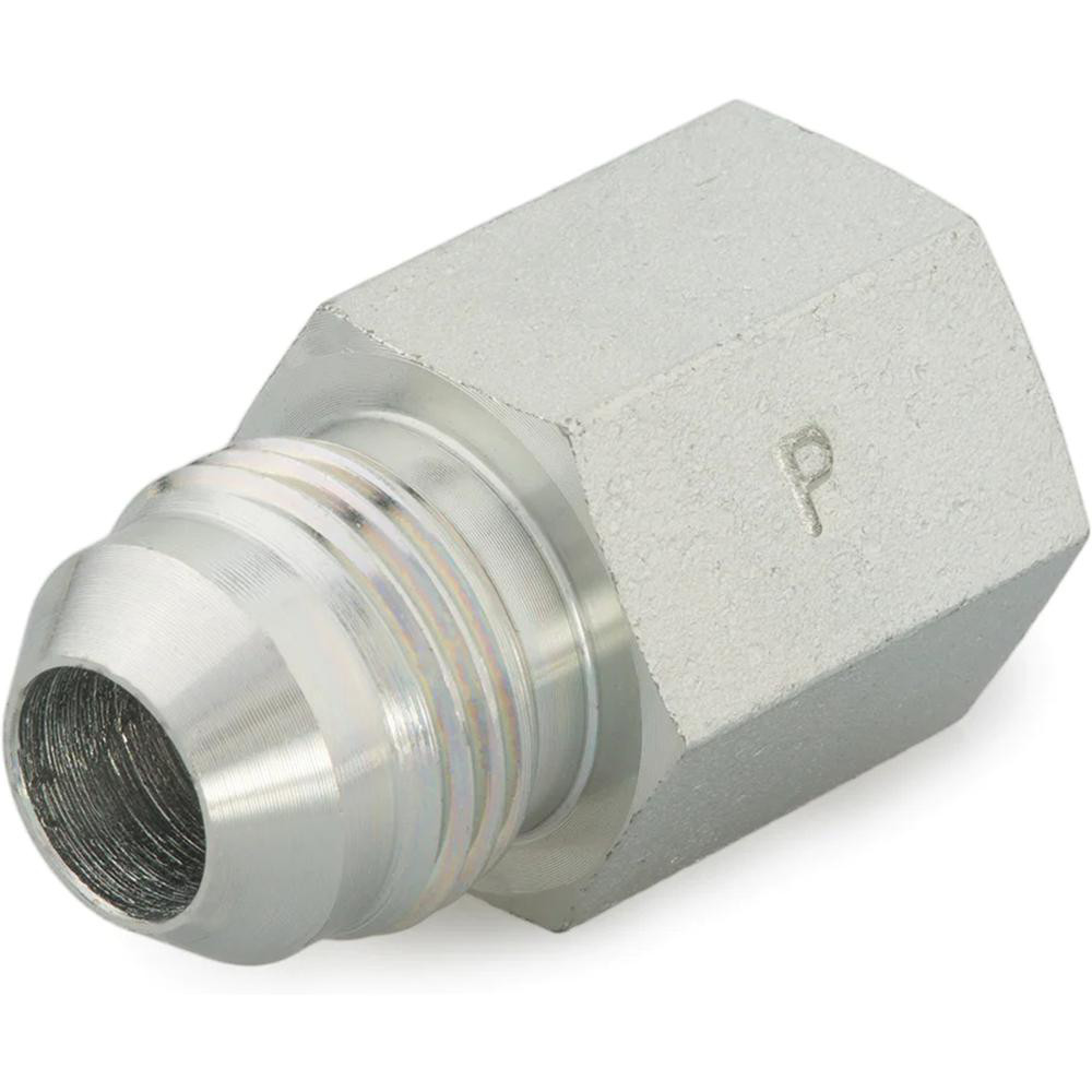 Parker - Steel Flared Tube Connector: 1/4" OD, 37 deg Flared Angle ...