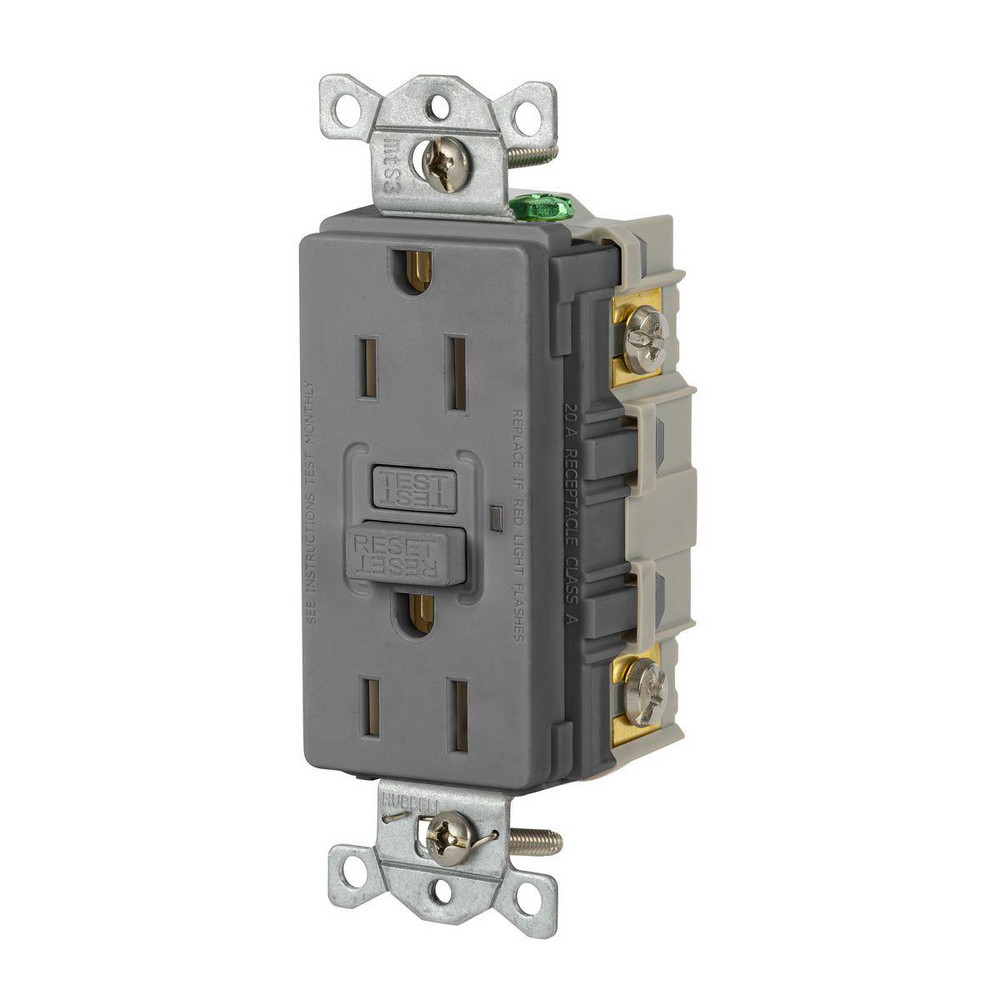 Hubbell Wiring Device-Kellems - GFCI Receptacles: Receptacle Type ...